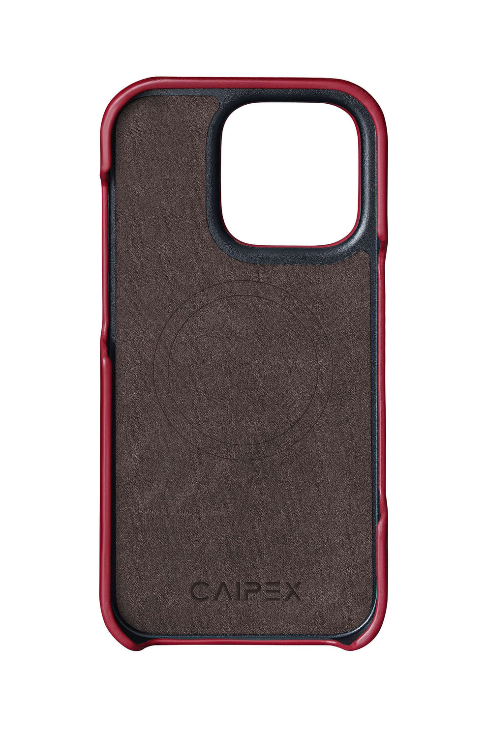 iPhone 16 Pro Crocodile Leather Case with MagSafe - Red – Caipex
