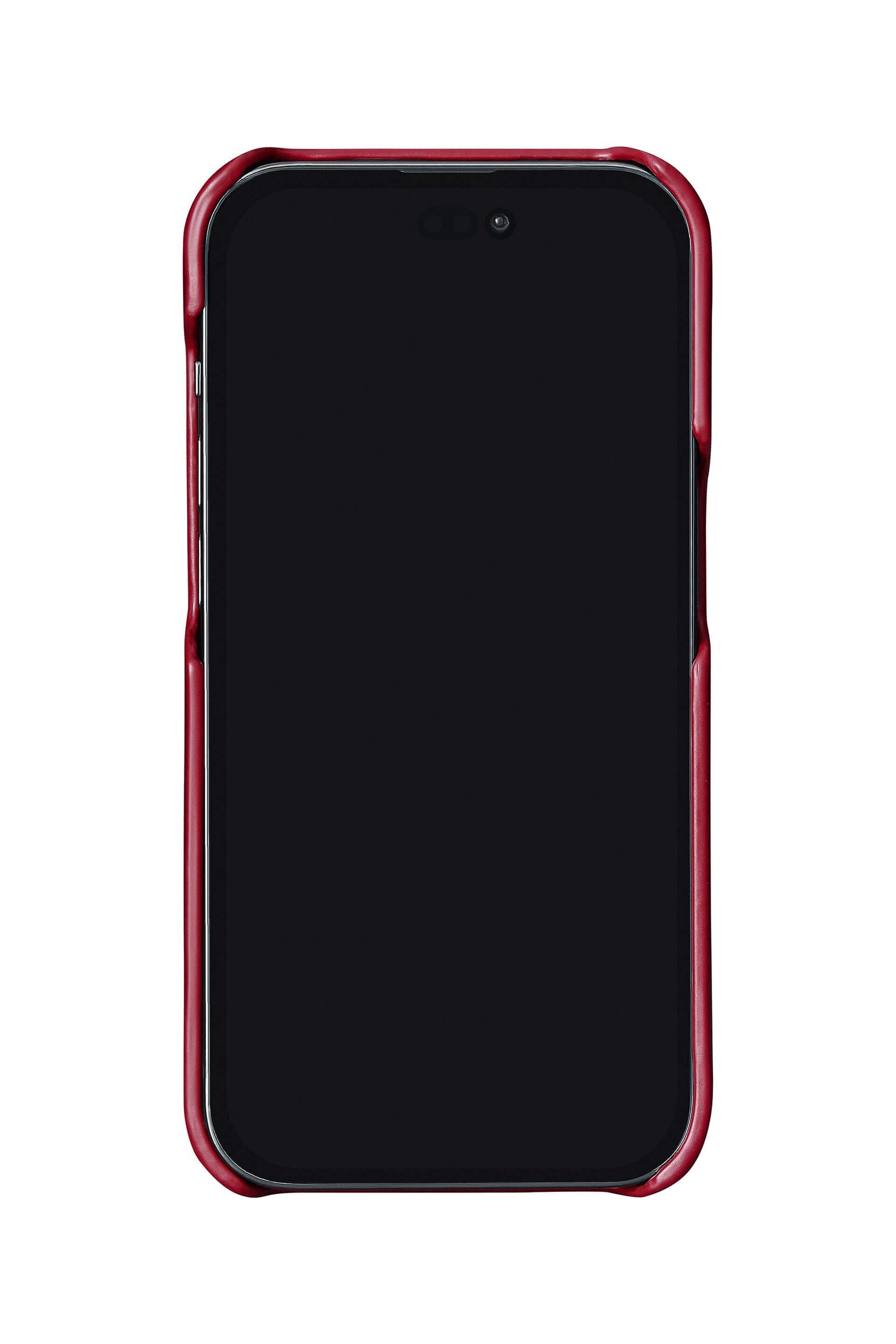 iPhone 12 Leather Case with MagSafe - Red – Caipex